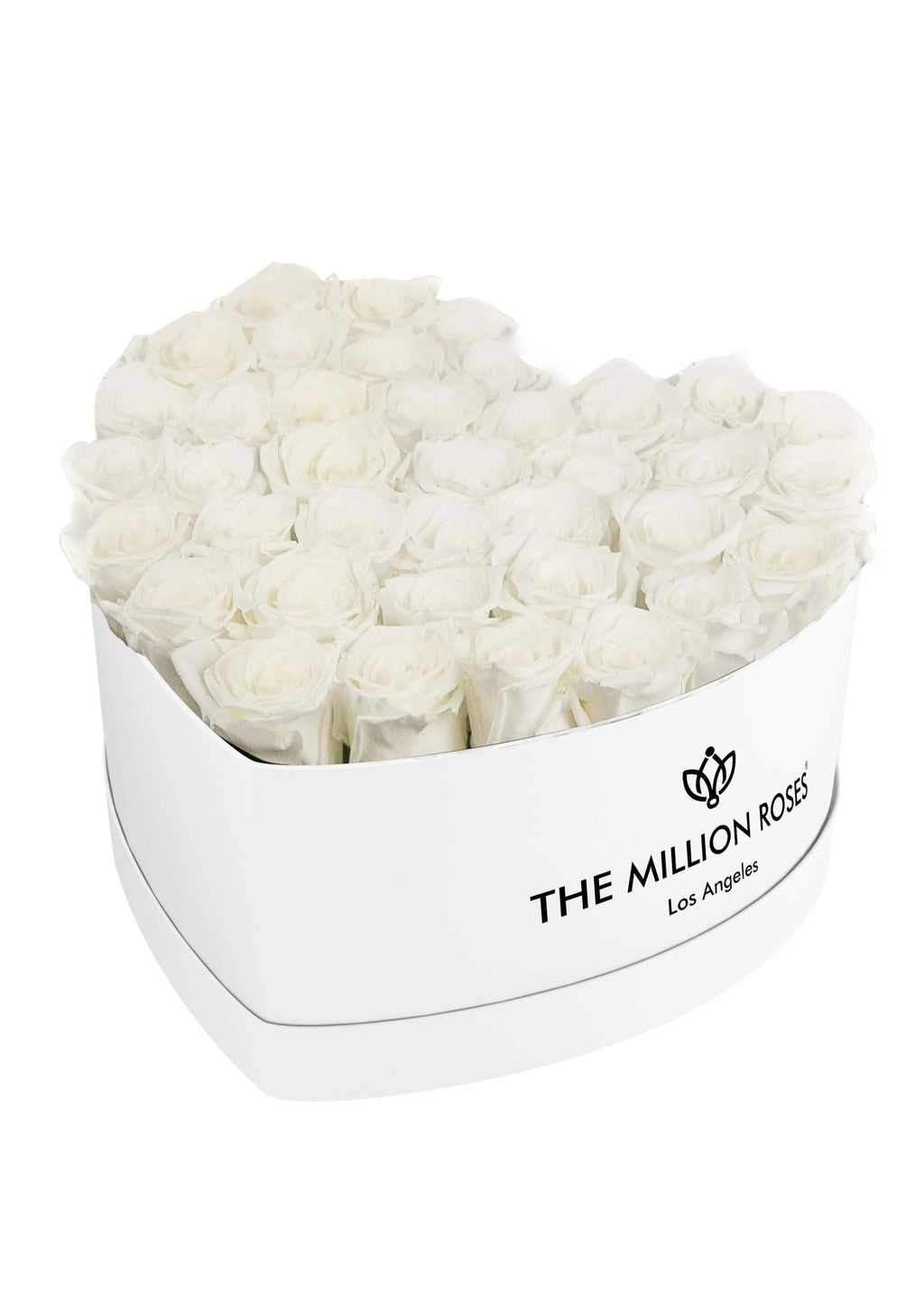 Heart White Box | White Roses – MENAGERIE Intimates